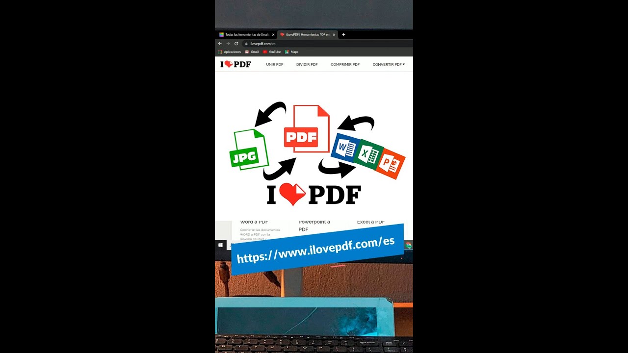 Se un PRO del PDF con ILOVEPDF 😊💻