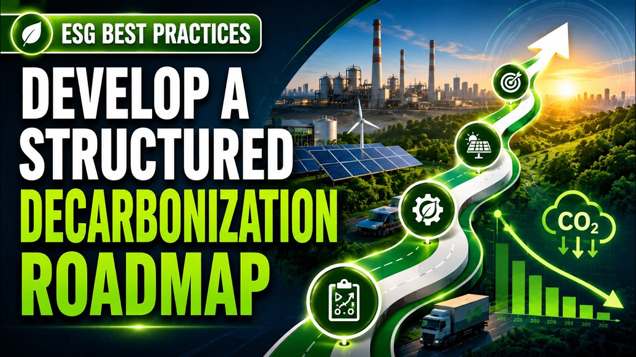 ESG Best Practice: Develop a Structured Decarbonization Roadmap