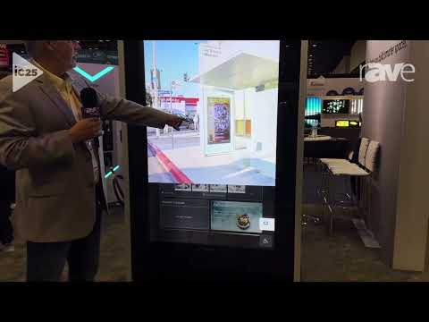 InfoComm 2025: VCONN Digital Interactive Features Outdoor Double-Sided Interactive Allure 75" Kiosk