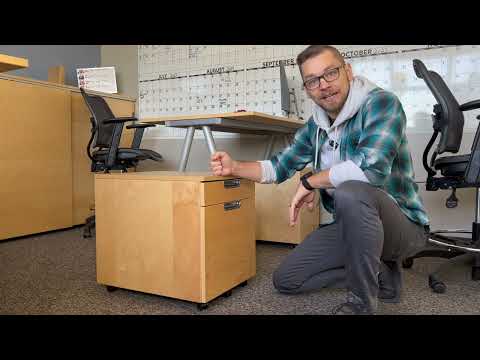 How to adjust IKEA filing cabinet drawers
