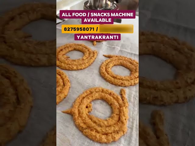 Murukku Chakali Making Machine - Murukku Machine With Conveyor System ...