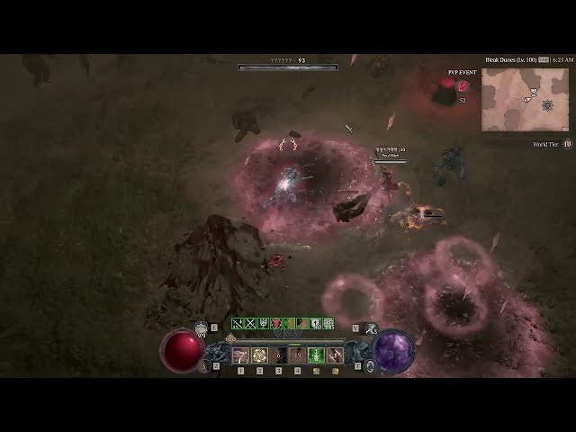 The new Diablo 4 PvP bug makes the players invincible
