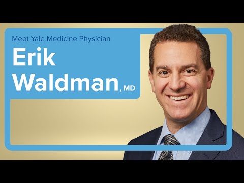 Meet Yale Medicine Pediatric Otolaryngologist Erik Waldman, MD, FACS