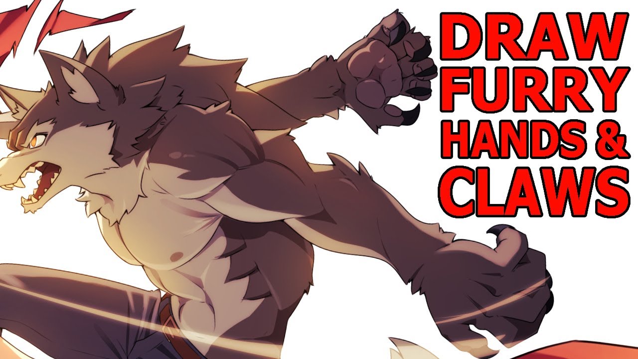 How To Draw Furry/Anthro/Monster Hands & Claws,