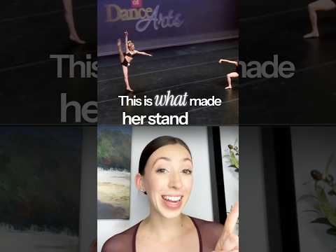 This is what made her stand out..