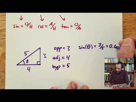 Geometry 1.4c - Defining Sine and Cosine