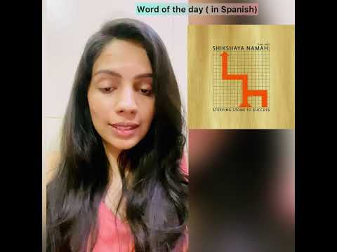 Word of the Day in Spanish