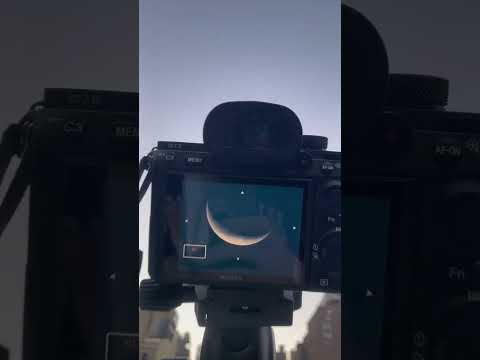 Waxing Crescent | 21 October 2022 | #moon #astronomy #astrophotography