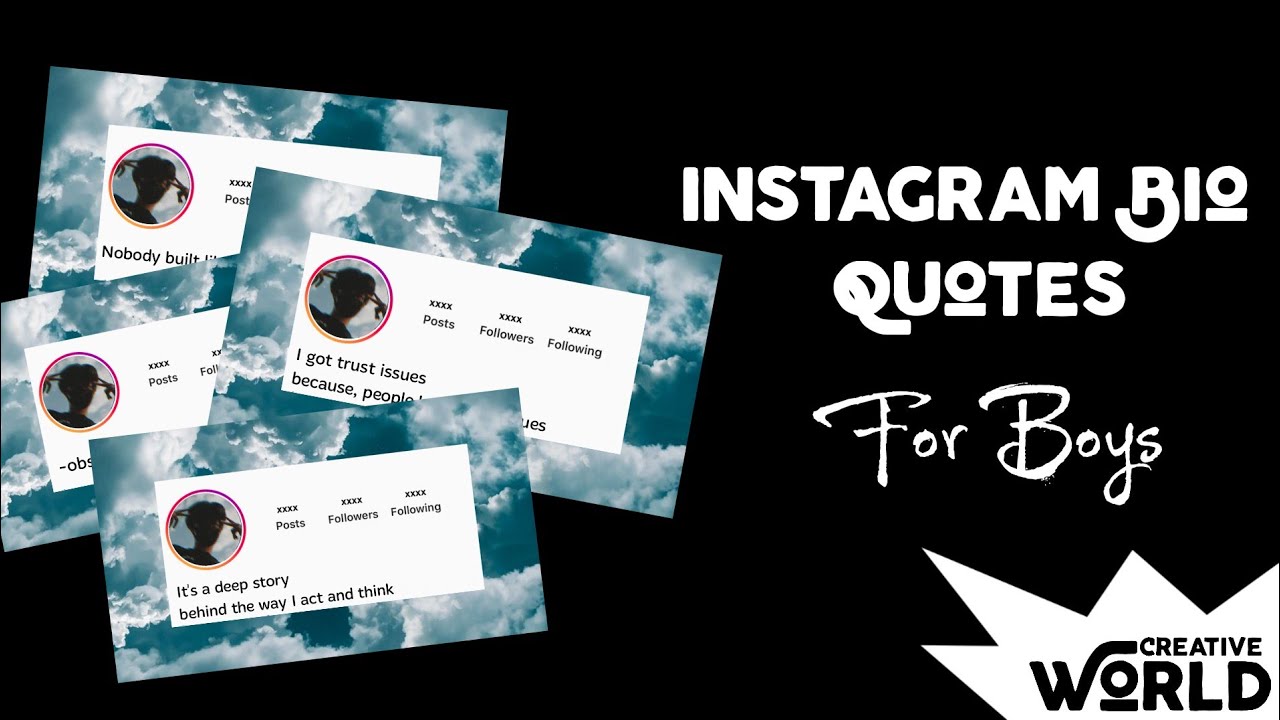 Instagram Bio Quotes For Boys||Part-2