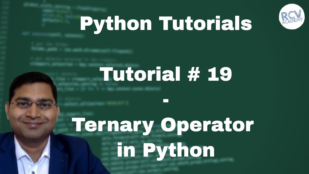 Python Beginner Tutorial #19 - Ternary Operator in Python | Python Ternary