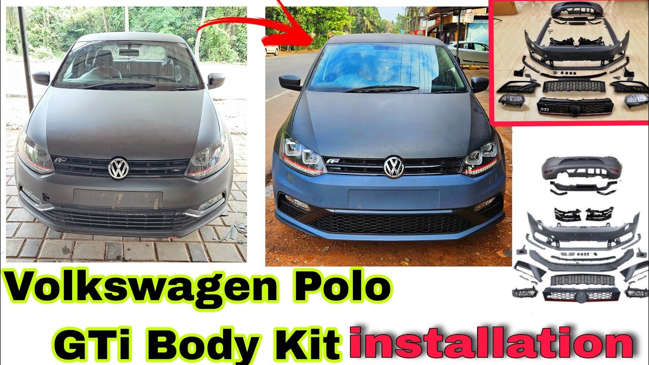 Volkswagen Polo GTi Body Kit installation|volkswagen polo modified|volkswagen polo|@LOWBAsSE