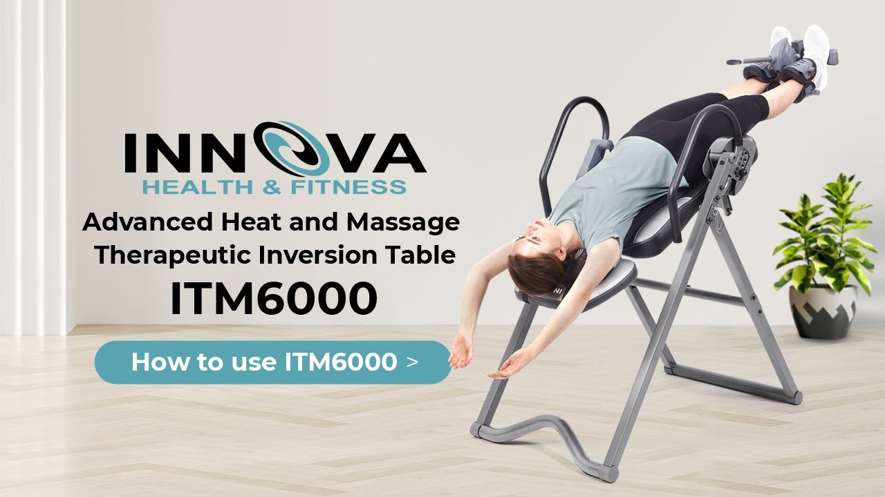 How to use INNOVA ITM6000 Advanced Heat and Massage Therapeutic Inversion Table