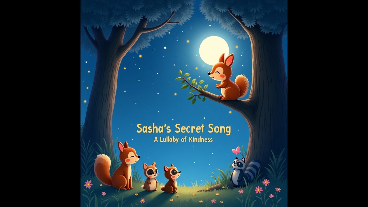 Sasha's Secret Song😍| Kids Stories; Kids Preschool poems; Bedtime Stories #kidssongs #kidsstories