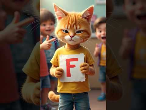 Humanoid Cat Kid Gets F Grade, But Mom's Support Leads to A+! 😢➡️😊