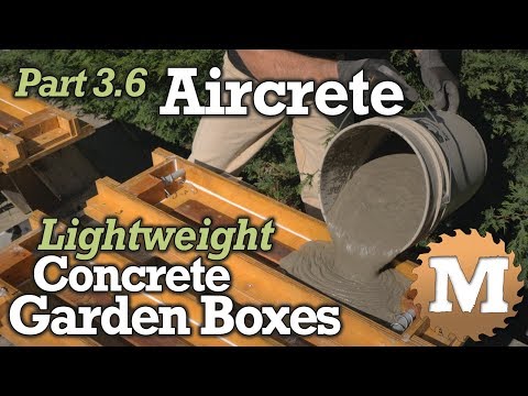 the Best Aircrete Recipe - a Lightweight Portland Concrete Formula