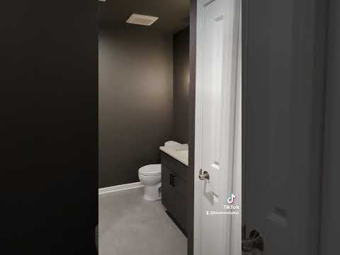 Finished Basement with Bar, Gym and Bathroom in Northville, MI