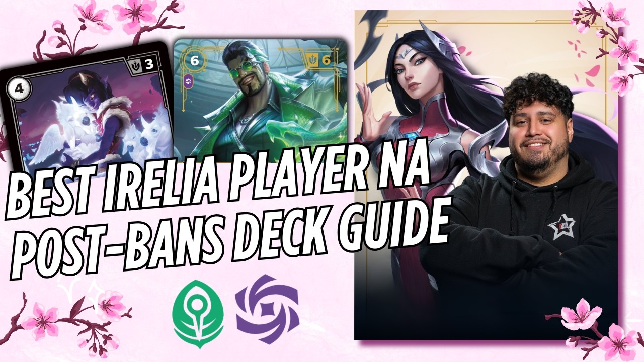 Vegas Best-of Irelia Player Reveals His New Post-Ban Deck Guide | Riftbound Spiritforged