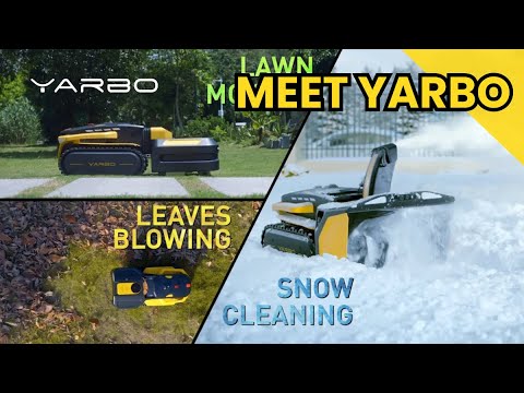 Yarbo 3-in-1 Smart Robot Is Designed for All Seasons, Takes Care of All Your Yard's Needs ...