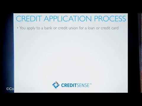The Credit Application Process | CreditSense.com