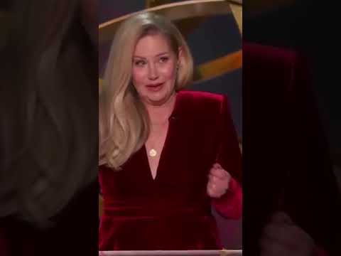 Christina Applegate made a rare public appearance at the Emmys following her MS diagnosis in 2021.