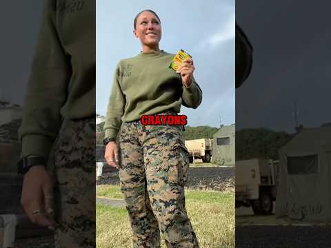 Why Do Marines Love To Eat Crayons?