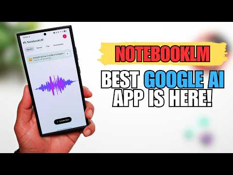 NotebookLM Android App is Here! Limited but a Fantastic Start!