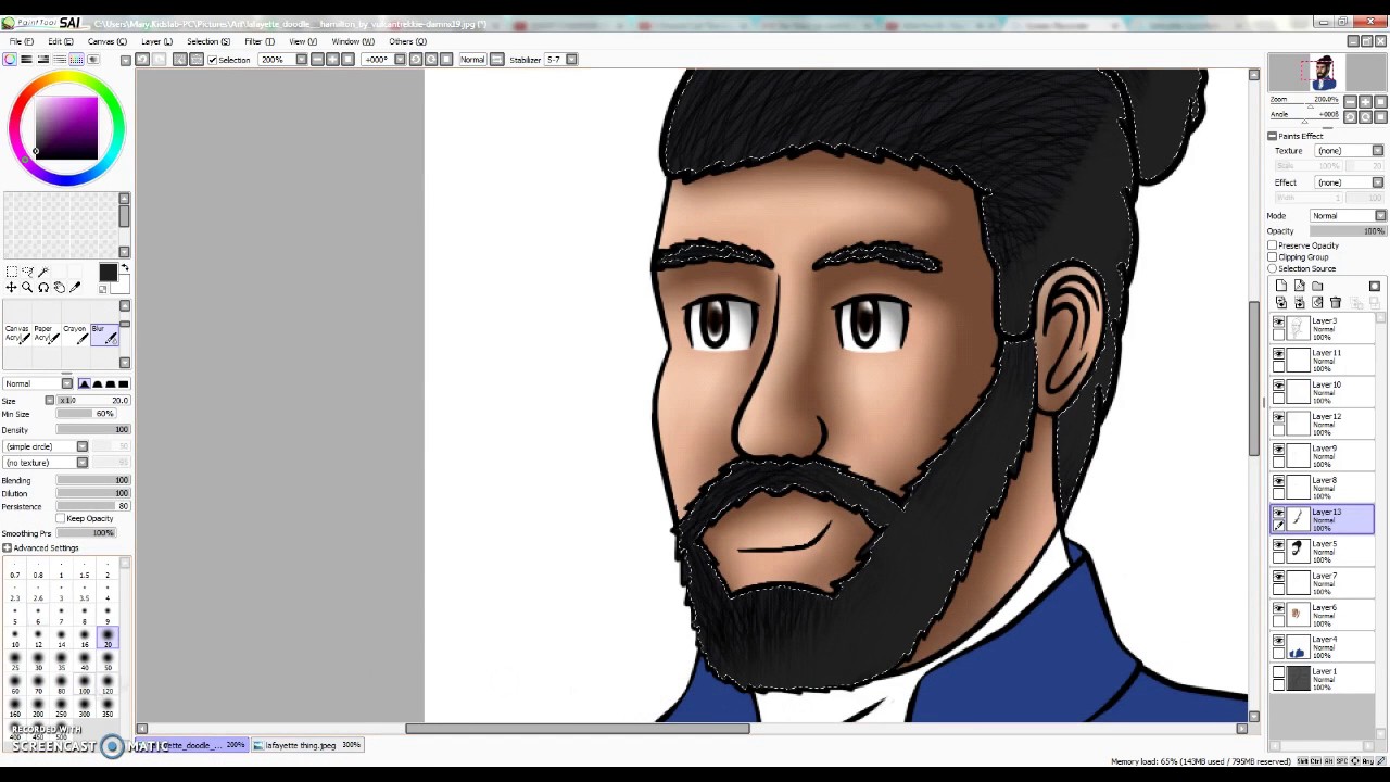 Lafayette Speedpaint - Hamilton