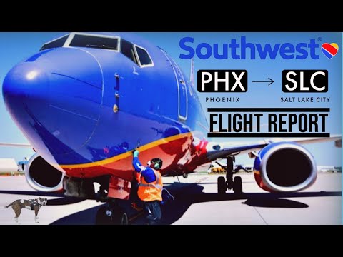 Southwest Airlines - Phoenix, AZ to Salt Lake City, UT - Flight Report
