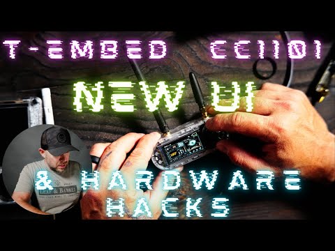 Bruce 1.10 on the LilyGo T-Embed CC1101