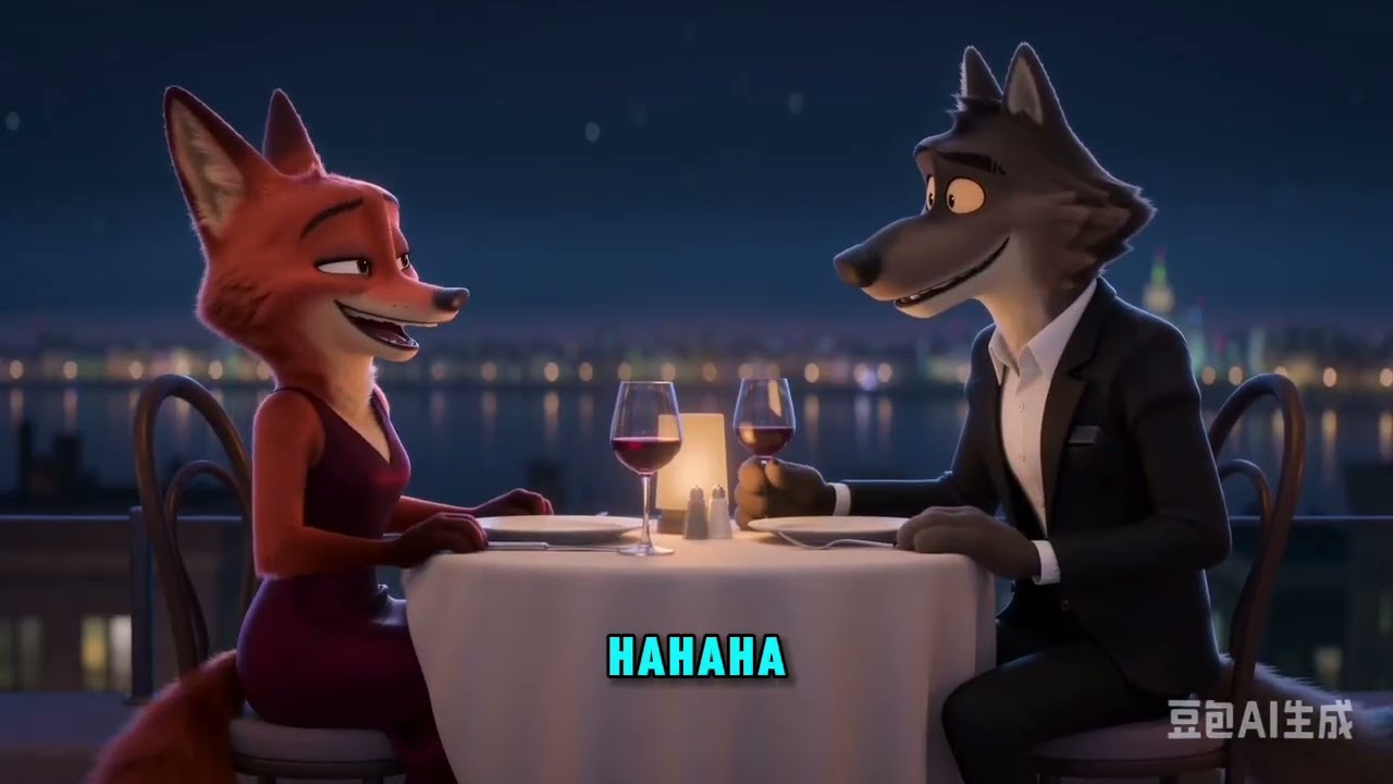She Said Yes 💍✨ | Mr. Wolf Proposes to Diane Foxington (Romantic Restaurant Date)