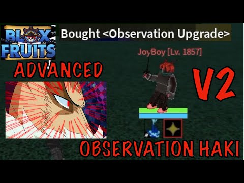 Advanced OBSERVATION HAKI UNLOCKED |Step-by-Step GUIDE| BLOX FRUITS