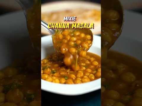 1 mixie, 1 pressure cooker, that’s all you need to make this easy Mixie Channa Masala!😋