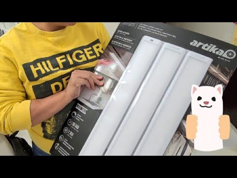 Artika Stream LED under cabinets/closet light installation[Apologies about the smoke detector noise]