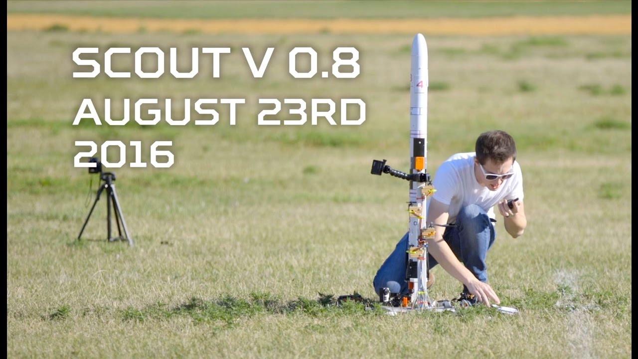 Scout V 0.8 Test Launch