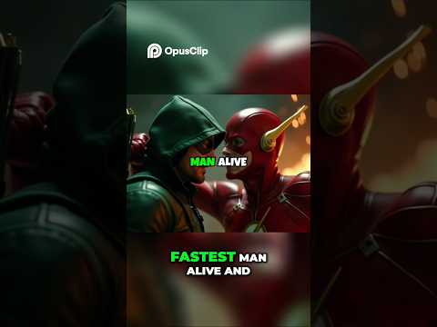 The Flash vs Green Arrow: Archer and Speedster Save the City!