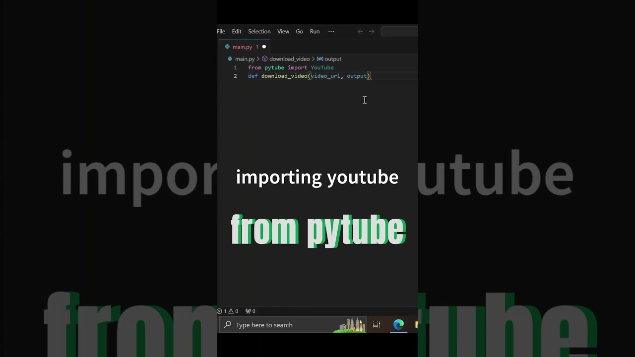 Python Magic: YouTube Downloader in 60 Seconds!