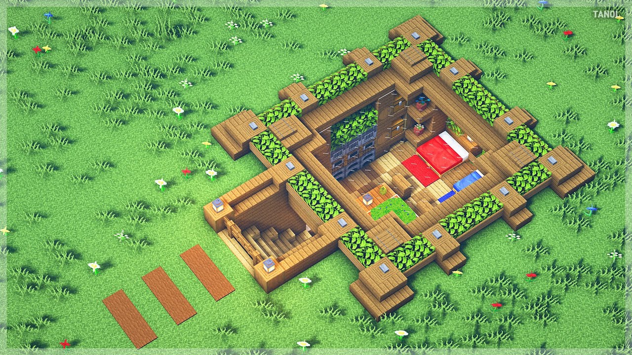 ⚒️ Minecraft | How To Build an Underground Survival Base | Beginner ...