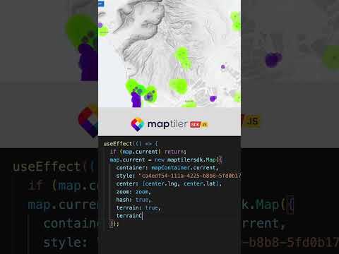 Show your map in 3D!  #map #3d  #reactjs
