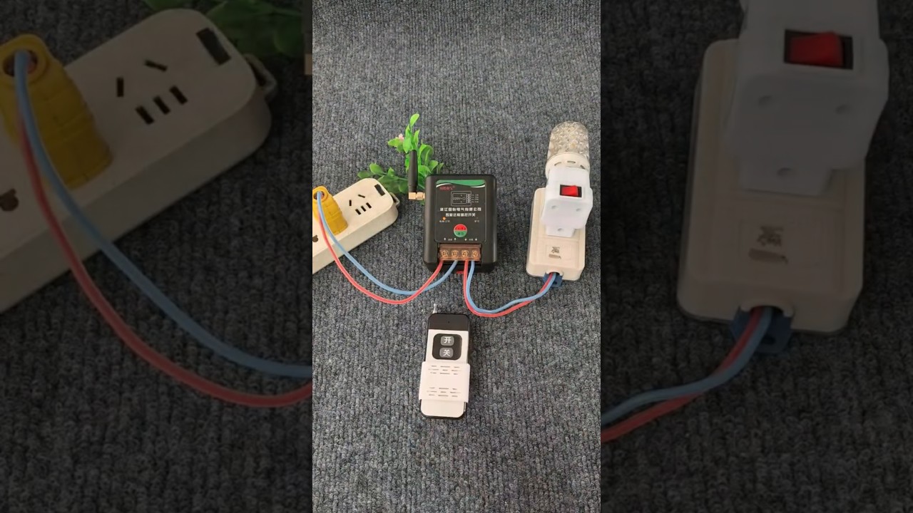 “Control Anything With One Click! ⚡🔥” #NanoTechByte #WirelessSwitch