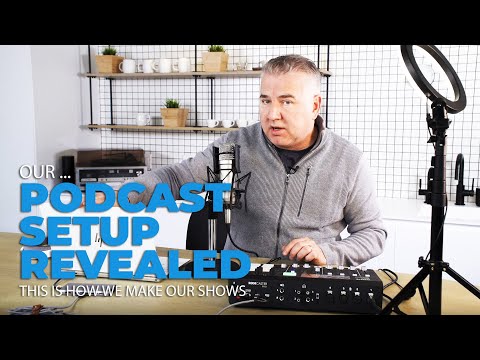 We Reveal the Gear Used to Create our Podcast and Radio Shows