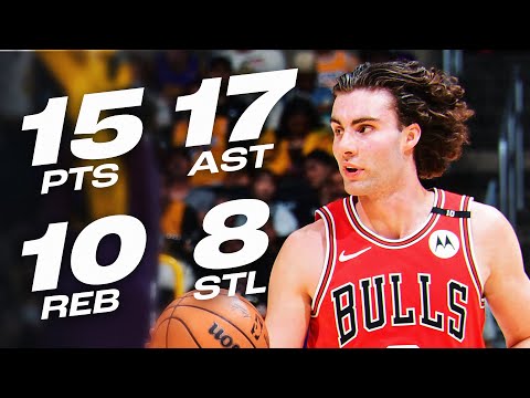 Josh Giddey Posts Near Quadruple-Double In LA! | March 22, 2025