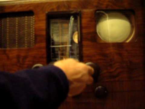 The Oldest Television TV still in service, a 75 year old Marconi EMI ...