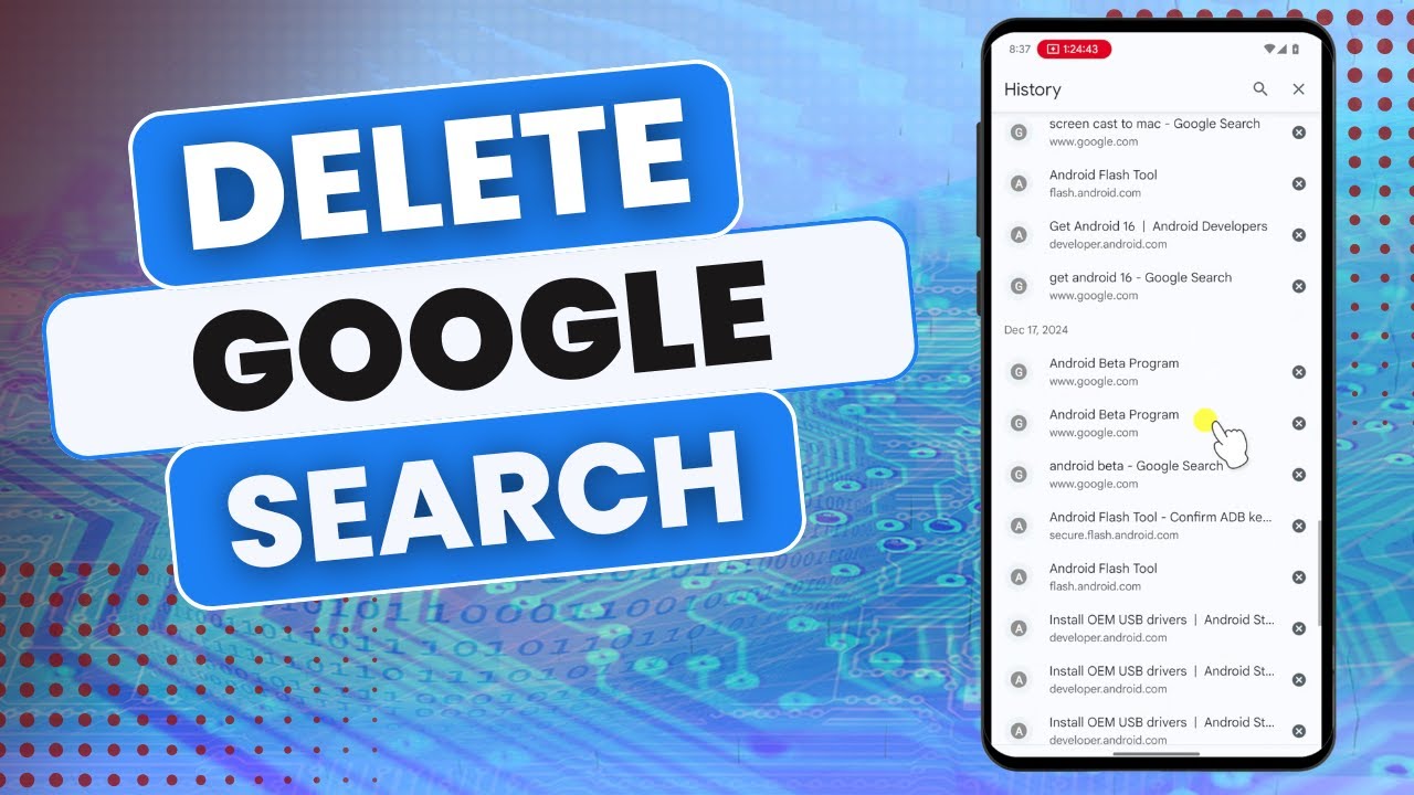 Delete Google Search History on Android – Step-by-Step Tutorial