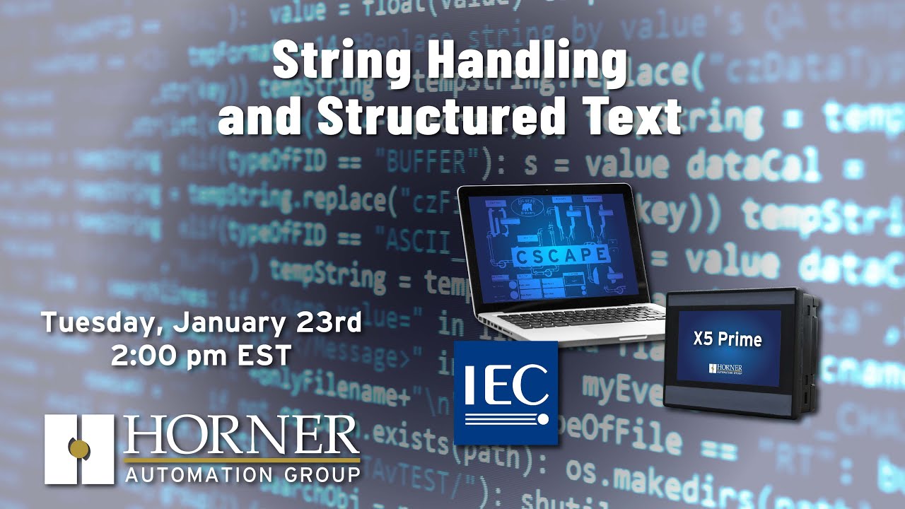 String Handling and Structured Text