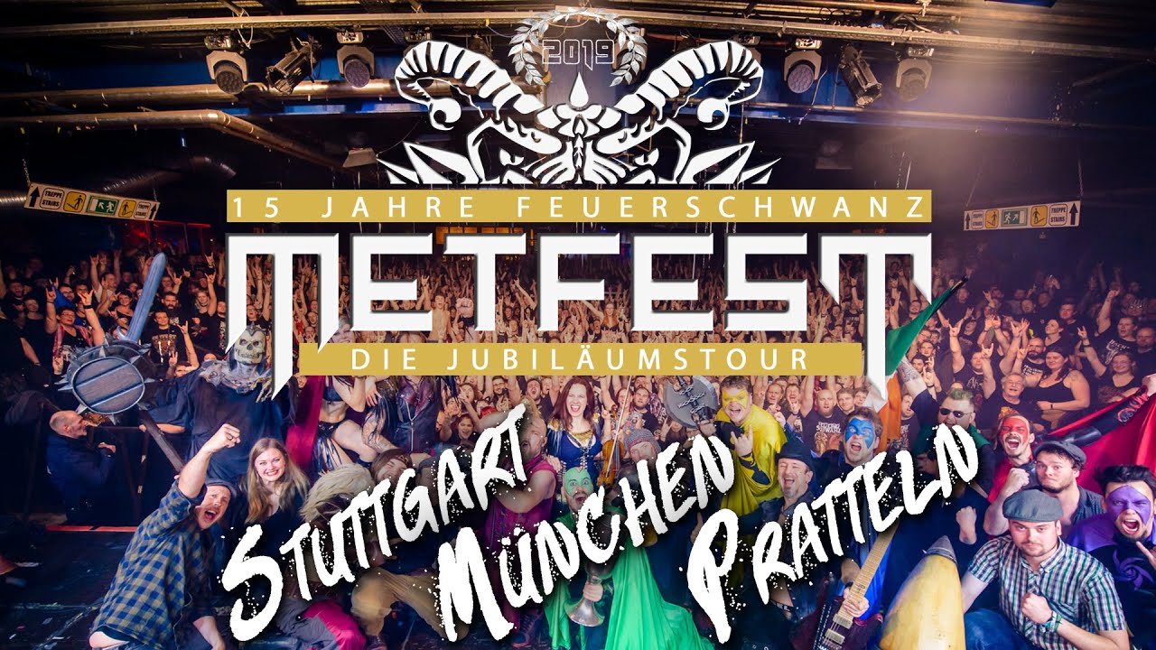 Metfest Tour 2019 Stuttgart, München, Pratteln - Feuerschwanz Tourtagebuch