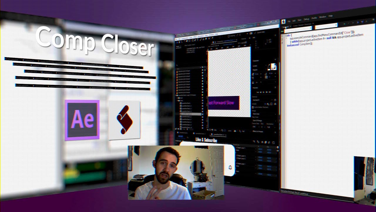 After Effects Scripting QuickTip - Comp Closer