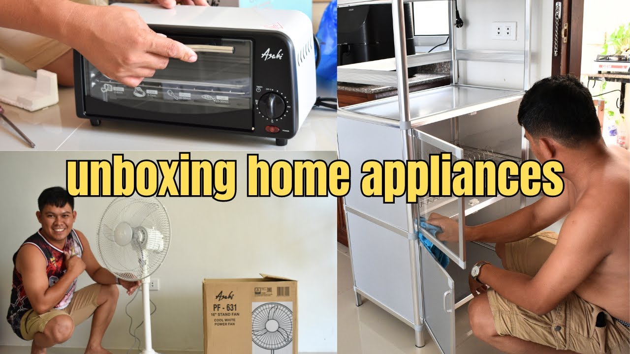 UNBOXING ASAHI TOASTER ASAHI FAN | Home appliances & furniture | Asahi | Sanyang