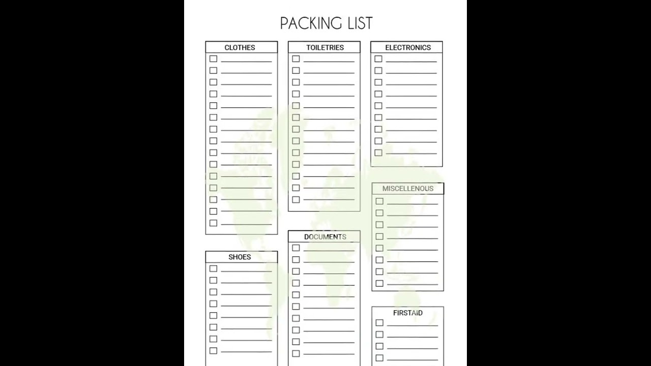 Travel Planner Printable |Travel Diary |Vacation Planner | Trip Itinerary