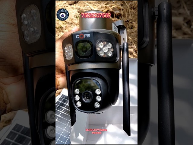 cctv camera - Cofe Pro 4g Solar Dual Lens Ptz Camera CF-4G-PTSL24-A-DL ...