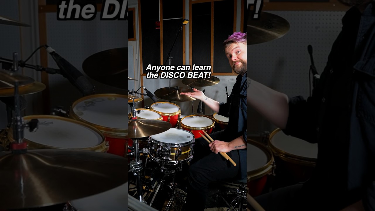 Anyone can learn the DISCO BEAT!🥁🪩
